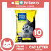 Feline Fresh Cat Litter Sand 10 Liters (Lemon Scent) 99% Dust-Free, Hi ...